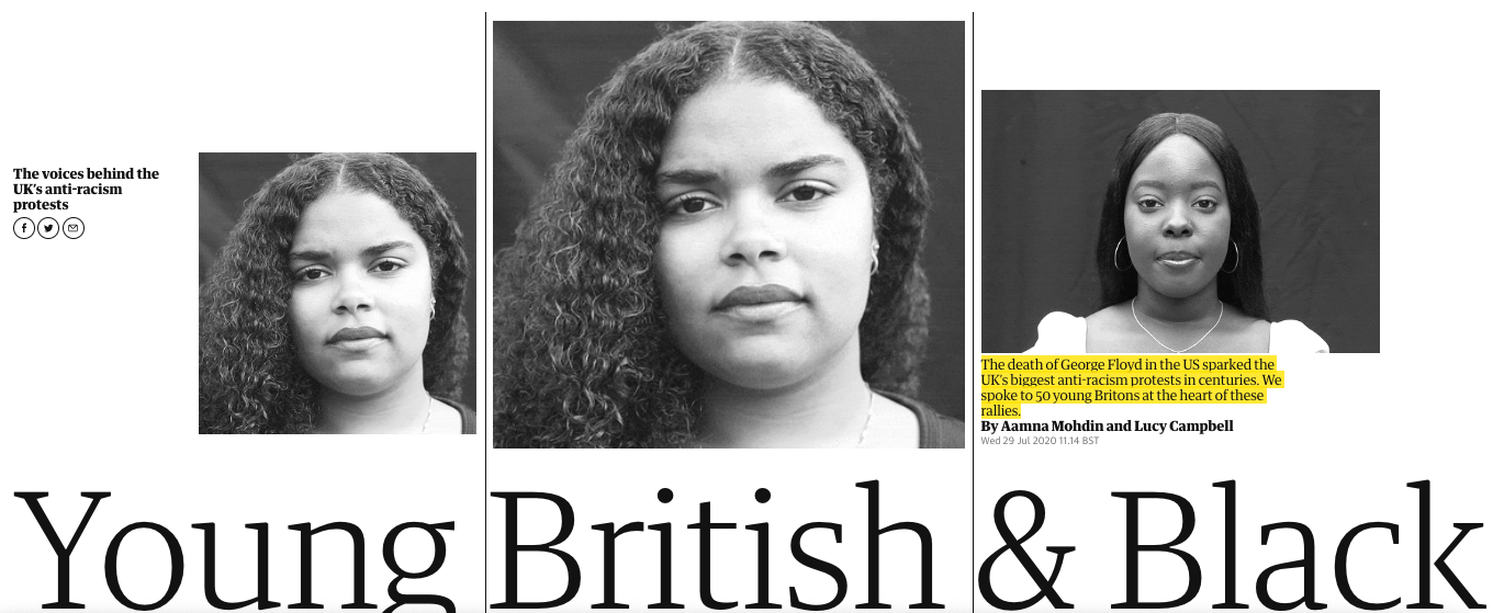 Young Black British - People in Harmony