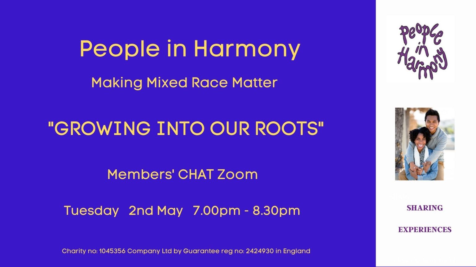 People in Harmony - Making Mixed Race Matter